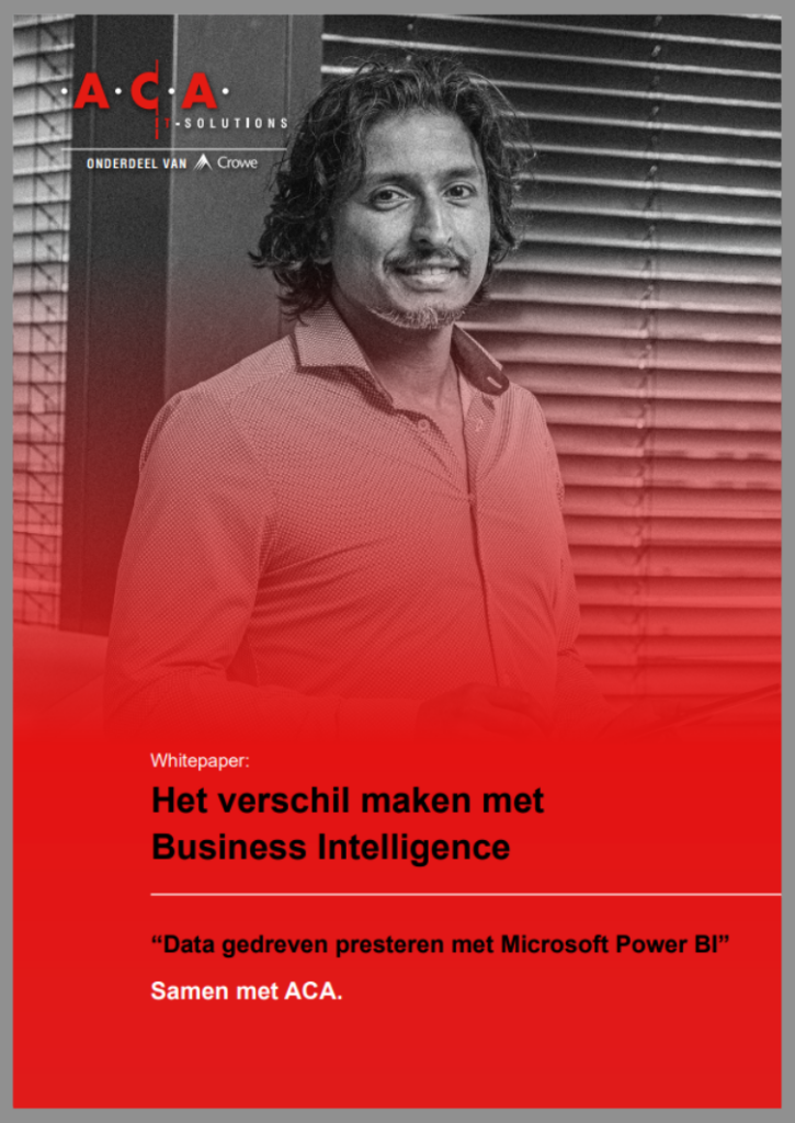 Microsoft Power BI Whitepaper - ACA IT-Solutions Microsoft Power BI Whitepaper - ACA IT-Solutions